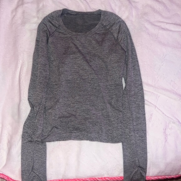 lululemon athletica | Tops | Lululemon Grey Swiftly Tech | Poshmark
